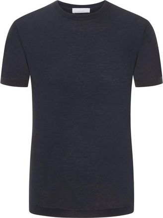 FILIPPO DE LAURENTIIS Leichtes Strick-Shirt aus Crepe Cotton in