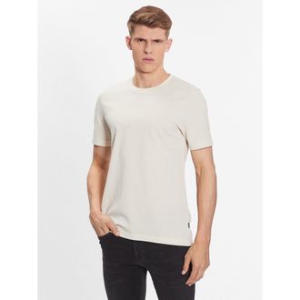 HUGO BOSS T-Shirt Tiburt 240 50452680 Wei&szlig; Regular Fit