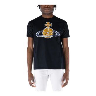 Vivienne Westwood Klassisches Time Machine T-Shirt - - Tops - Herren - Schwarzk - XL
