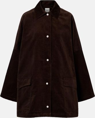 Toteme Hemdjacke Cord aus Baumwoll-Cord