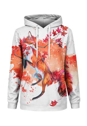Mr. Gugu & Miss Go Japanese Maple Fox Hoodie