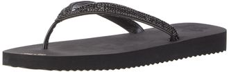 Flip*Flop Flip Glam Damen Zehentrenner, Schwarz (black 0000), 41 EU