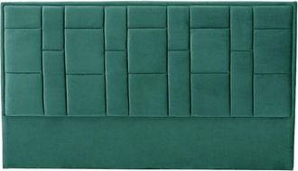 Vente-Unique Kopfteil 180 cm - Samt - Gr&uuml;n - Hermine