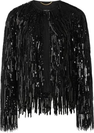 Marc Cain Paillettenjacke - - Jackets - Damen - Schwarzk - XS