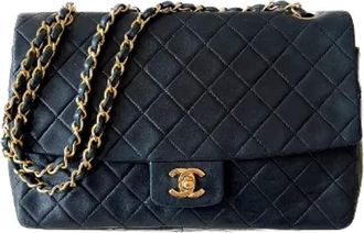 Chanel Pre-owned Tissu sacs-chanel - Femme - Pre-owned - Noir - Taille: ONE Size