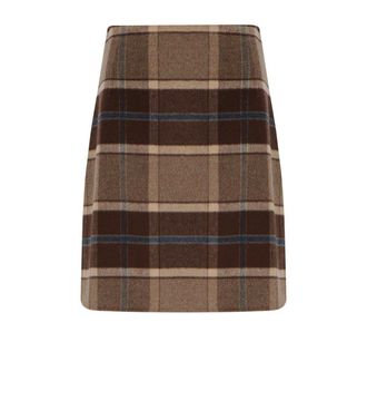 Weekend by Max Mara JUPE COURTE PESCHE MARRON MAX MARA WEEKEND