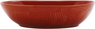 Maxwell & Williams DR0460 Schale oval, 32 x 27 cm - Serie Arc - Terracotta Keramik glatt in attraktiver Geschenkbox