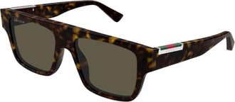 Gucci Gg1960S Sonnenbrille - - Accessories - unisex - Braun - 53 MM