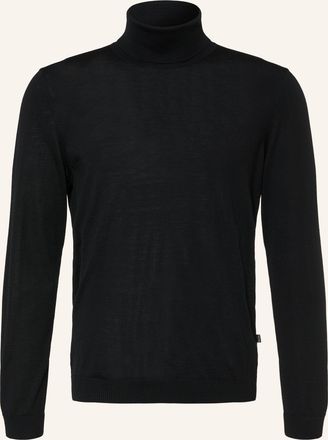 Maerz Maerz Muenchen Rollkragenpullover Aus Merinowolle schwarz