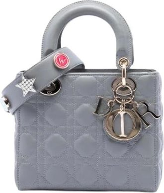 Dior Pre-owned Lady Dior - Femme - Pre-owned - Gris - Taille: ONE Size