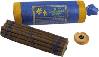 Guru Shop Tibetische Natürliche Räucherstäbchen - Tibetan Nag Champa Incense, 12x4x4 cm