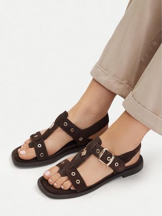 U.S.Polo Association Sandalen U.S. Polo Assn. EO-ALYS001W/6S1 Dunkelbraun