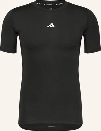 adidas T-Shirt Techfit schwarz