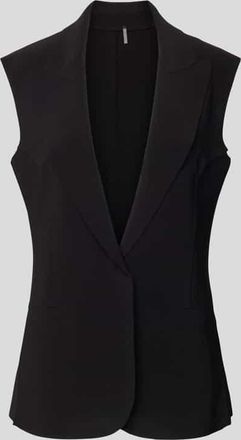 Norma Kamali Weste mit Reverskragen