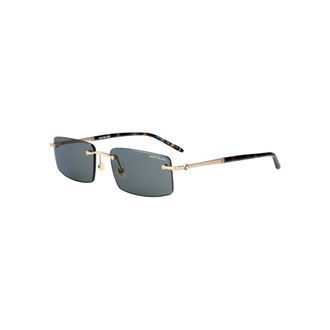 Montblanc Stylische Sonnenbrille mit Modell Mb0443S - - Accessories - Herren - Gelb - 54 MM
