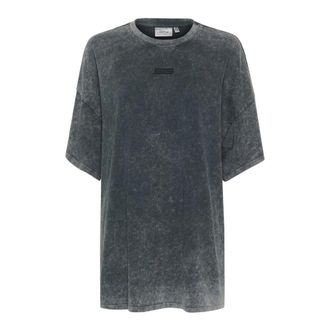 Gestuz Gris Fonc&eacute; Lav&eacute; Haut Tee Oversize - Femme - Tops - Gris - Taille: 40 FR