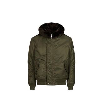 Schott NYC Blouson droit zipp&eacute; uni