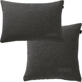 Joop Kissenhüllen Touch Anthrazit - 012