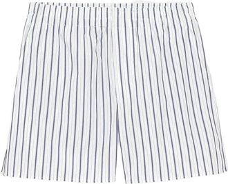 Ami Femme, Shorts, Bleu, Taille: 38 FR Shorts &Eacute;lastiqu&eacute;s