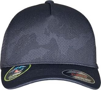 Flexfit Jaquard Camo Cap Casquette De Baseball, Marine, L/XL Mixte