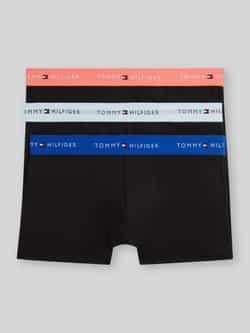 Tommy Hilfiger Regular Fit Trunks aus Baumwoll-Mix im 3er-Pack