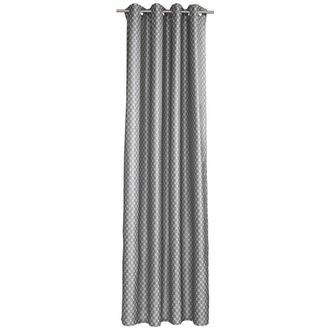 Joop 70029-010-140-250 &Ouml;senvorhang Allovers Gr&ouml;&szlig;e 140 x 250 cm, grau