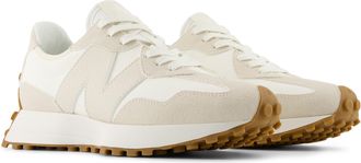 New Balance Sneaker NEW BALANCE 327, Damen, Gr. 37,5, beige (linen, sea salt nkd), Leder, Synthetik, Schuhe Sneaker, mit Gummilaufsohle, f&uuml;r Erwachsene, Topseller
