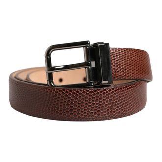 Dolce & Gabbana Homme, Accessoires, Brun, Taille: 85 CM Ceinture Magnifique