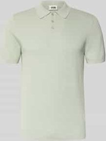 Drykorn Slim Fit Poloshirt in Strick-Optik Modell TRITON