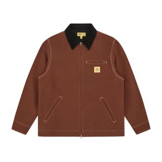 Icecream Canvas Arbeitsjacke - - Jackets - Herren - Braun - M