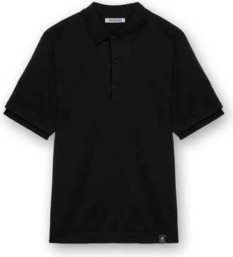 Premiata Homme, Tops, Noir, Taille: XL Polo en Coton