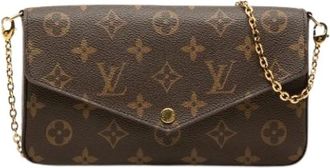 Louis Vuitton Pochette Felicie Pre-owned - Femme - Pre-owned - Brun - Taille: ONE Size
