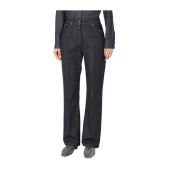 Max Mara Gerades Jeans - - Jeans - Damen - Blau - 2XS
