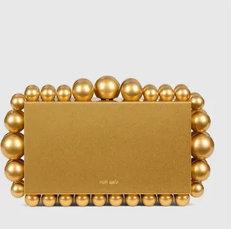 Cult Gaia Pochette Eos Antique Brass