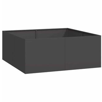 vidaXL Jardini&egrave;re noir 100x100x40 cm acier Vidaxl