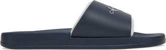 Calvin Klein Jeans Pantoletten Calvin Klein Jeans Slide Rubber Neoprene Monologo YM0YM00361 Dunkelblau