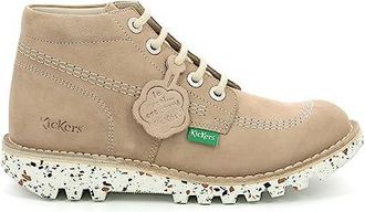 Kickers Neorallye, Bottillons Femme, Beige, 37