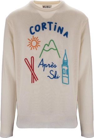 MC2 Saint Barth Homme, Pulls, Beige, Taille: XL Maille ras du cou