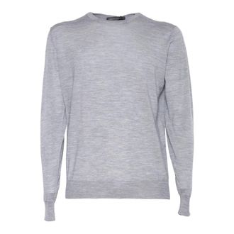 FILIPPO DE LAURENTIIS G.Collo ML Sweater - - Knitwear - Herren - Grau - L