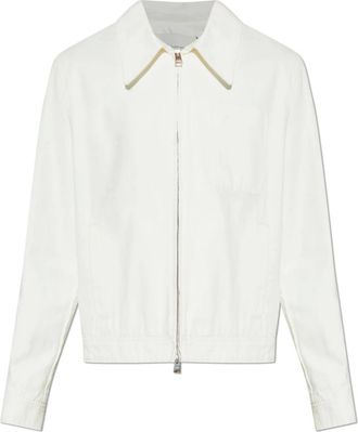 Ami Homme, Vestes, Blanc, Taille: L Veste en jean &agrave; poches