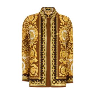 Versace Damen, Blusen & Hemden, Mehrfarbig, XSGr&ouml;&szlig;e