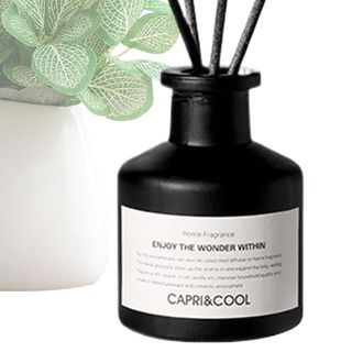 Generico Duftzerst&auml;uber f&uuml;r Badezimmer, 50 ml, nat&uuml;rlicher Lufterfrischer, langanhaltend, Aromatherapie-Schilf-Set mit 4 St&auml;bchen f&uuml;r Schlafzimmer, Badezimmer,