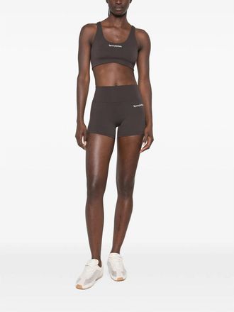 Sporty & Rich Cioco Running Shorts - Brown
