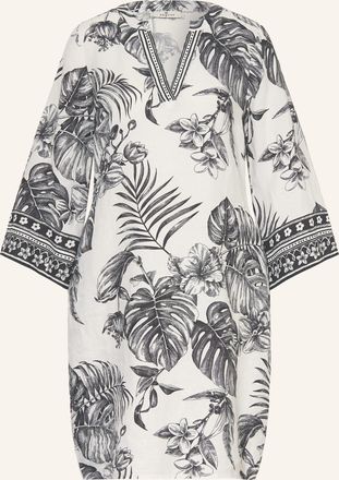 Angoor Angoor Leinenkleid Clementina Mit 3/4-Arm schwarz