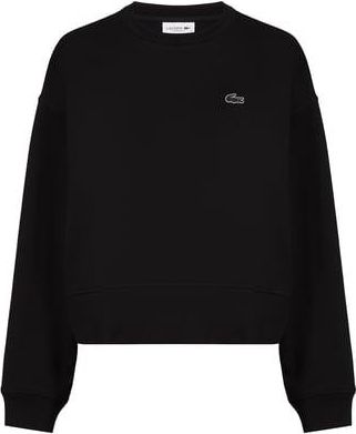 Lacoste Sweatshirt en coton m&eacute;lang&eacute;