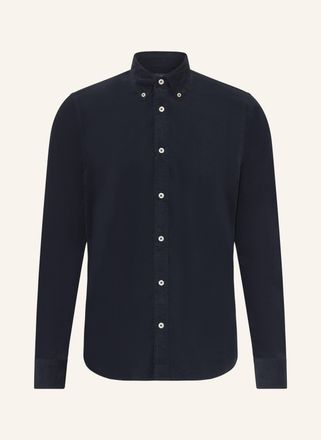 Marc O'Polo Marc Opolo Cordhemd Shaped Fit blau