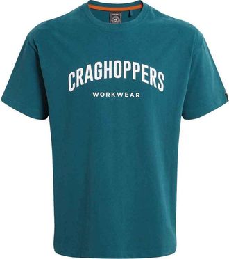 Craghoppers Batley T-Shirt f&uuml;r Herren - Arbeit (Dunkles &Auml;g&auml;isblau)