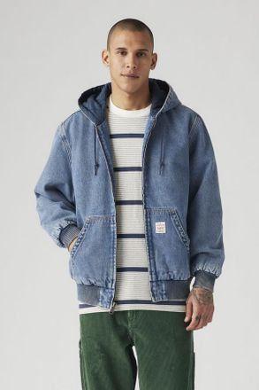Levi's Sweat &Agrave; Capuche Potrero Denim - Homme - Bleu / Get Involved T - XL