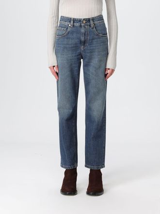 Brunello Cucinelli Jeans BRUNELLO CUCINELLI Femme couleur Bleu