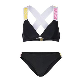 Moschino Zweiteiliger schwarzer Swim Bikini - - Swimwear - Damen - Schwarzk - L